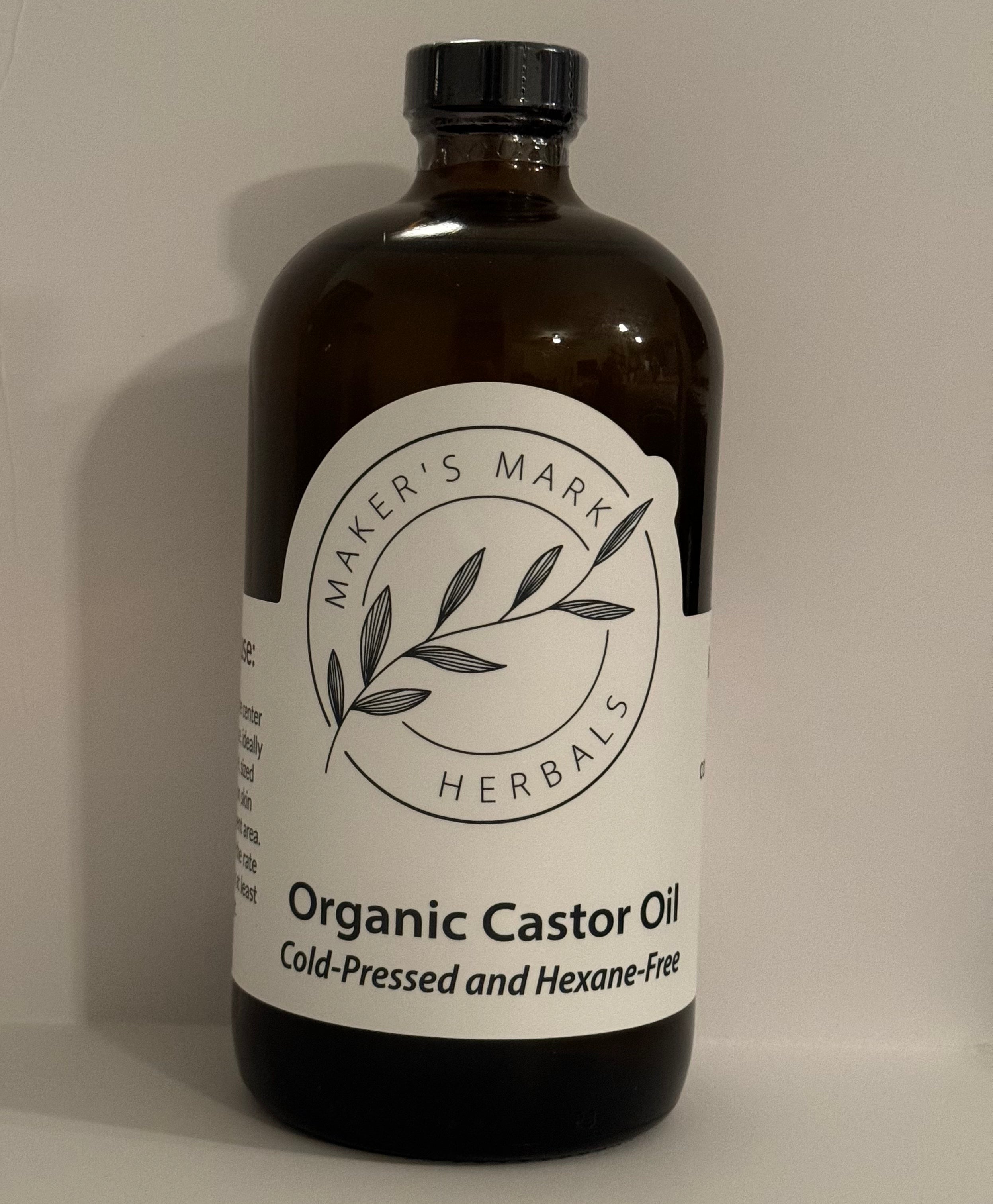 Cold Pressed Castor Oil | Unrefined for Skin, Hair & Packs