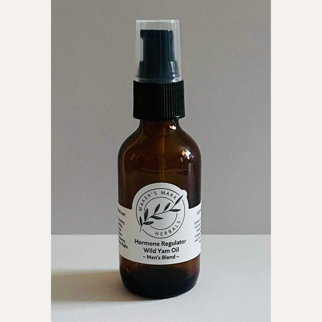 Wild Yam Oil - Men’s Blend | Plant-Based Hormone Balance for Men